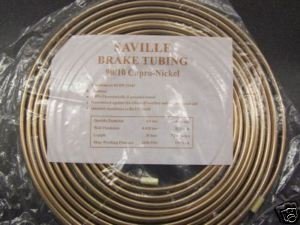 1/4" X 25 Ft Cupro Nickel (Kunifer) Brake Pipe: Amazon.co.uk: Car ...