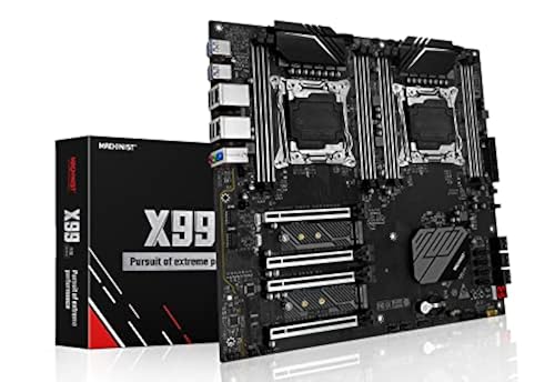 MACHINIST X99 Dual CPU Motherboard, LGA 2011-V3 Computer Server ...