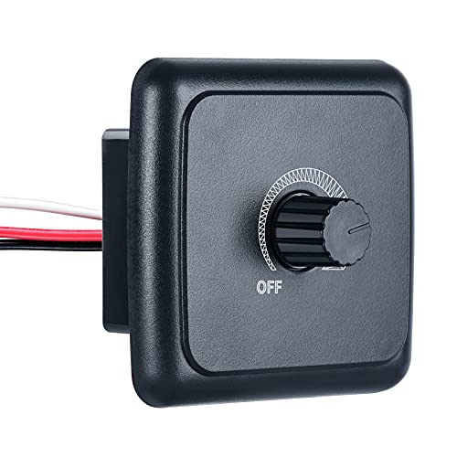 12V Dimmer Switch, Briidea RV 12V 5A 60W Dimmer Switch for LED, Halogen ...