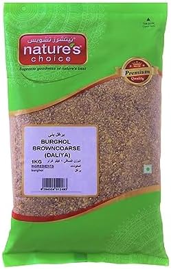 Natures Choice Burghol Browncoarse (Daliya) 1kg price in UAE | Amazon ...