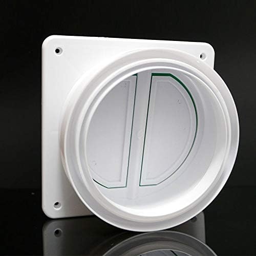 Universal Backdraft Damper Duct – Range Hood Kitchen Draft Stopper ...