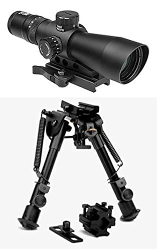 M1SURPLUS Tactical Optics Combo Kit with Mark III 3-9x42 Illuminated ...