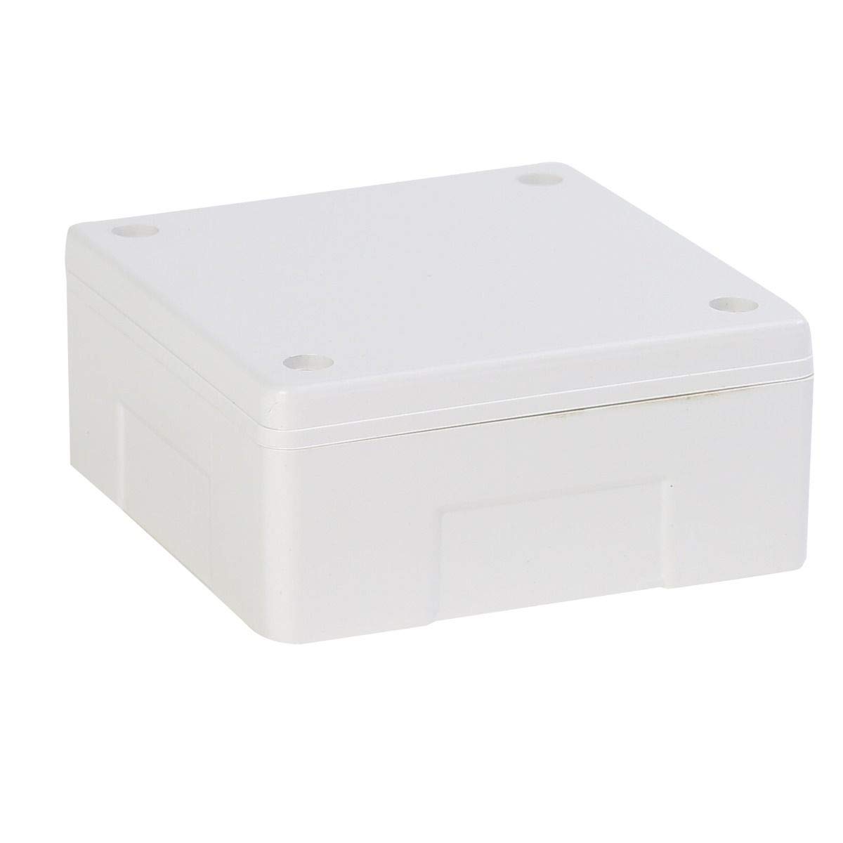 Buy Blue Orange PVC Square Junction Box 4x4 Inches (White) for CCTV ...