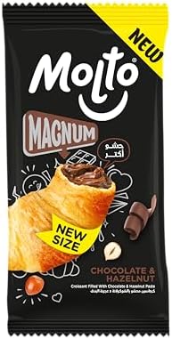 سعر Molto Magnum Chocolate Croissant فى مصر | بواسطة امازون مصر | كان بكام