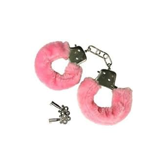 Amazon.com: Fuzzy Handcuffs Pink: Clothing