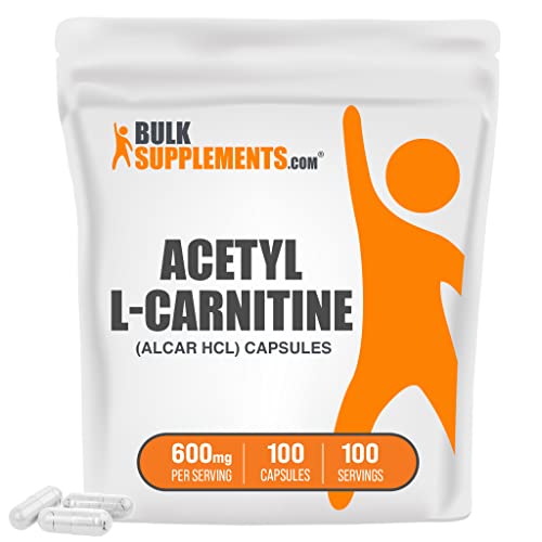 BULKSUPPLEMENTS.COM ALCAR HCl Capsules - Acetyl-L-Carnitine - Carnitine ...