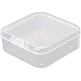 Amazon.com: AKOAK Clear Polypropylene Square Mini Storage Containers ...
