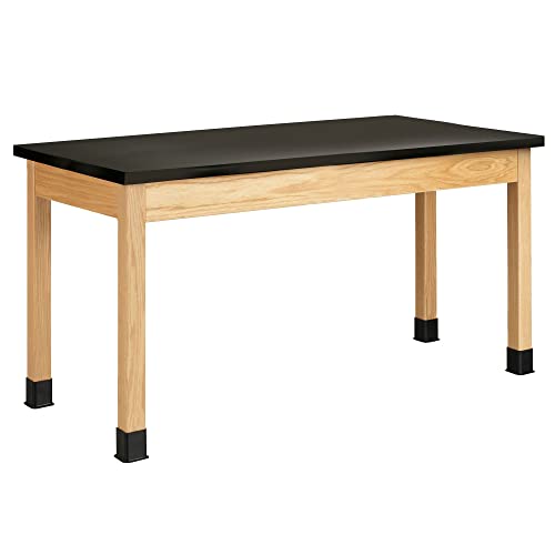 Diversified Spaces School Classroom Science Lab Table, Black Phenolic ...