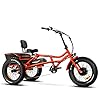 Addmotor Motan Electric Trike Adults, 85MI, 20x4 Fat Tire 3 Wheel ...