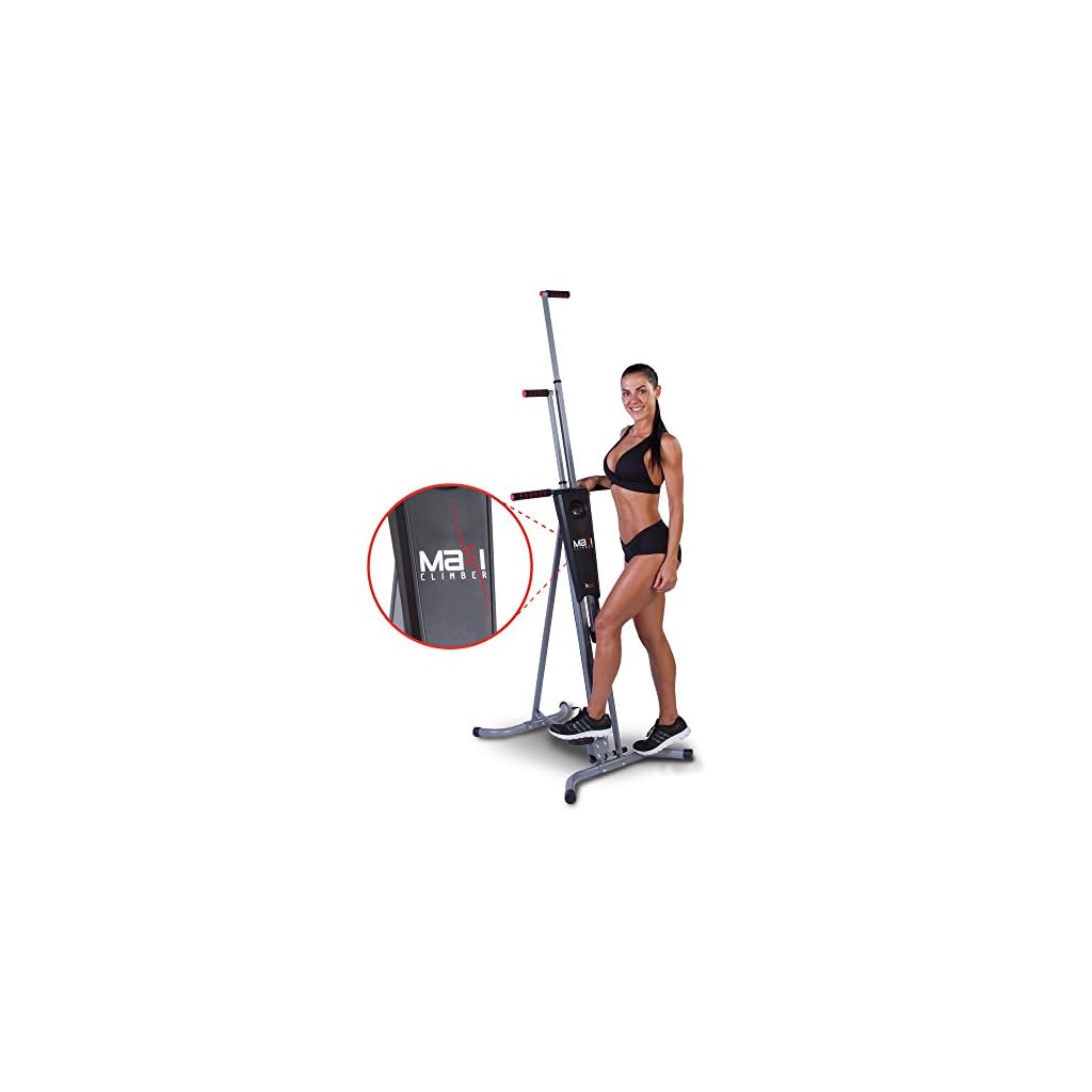 MaxiClimber Vertical Climber Combines Resistance Training and High ...