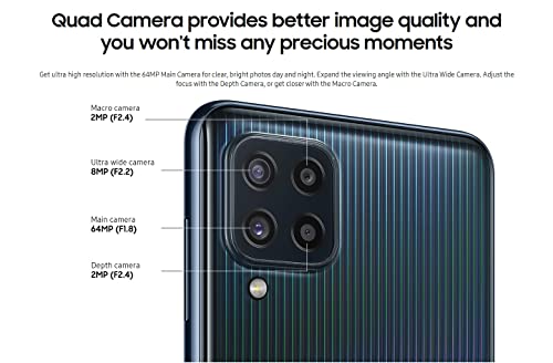 Samsung Galaxy M32 (128GB, 6GB) 6.4", Android 11, 5000mAh Battery, 64MP Quad Camera, Dual SIM ...