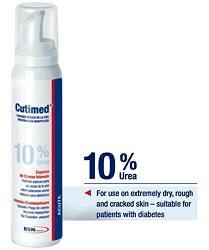 Amazon.com: BSN Medical 7264123 CUTIMED Acute Foam Mousse, 10% Urea ...
