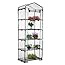 Amazon.com : 5 Tier Greenhouse Grow Rack Five Shelves : Indoor ...
