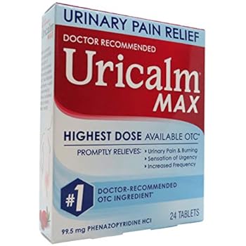 Amazon.com : Uricalm Max - Maximum Strength - Prompt Relief of UTI Pain ...