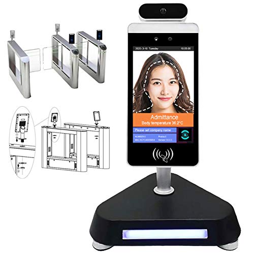 Buy JZH-Light 8inch Facial Recognition Camera Thermal Infrared HD ...