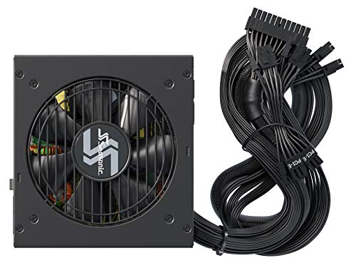 Seasonic Focus GM-850, 850W 80+ Gold, Semi-Modular, Fits All ATX Systems, Fan Control in Silent ...