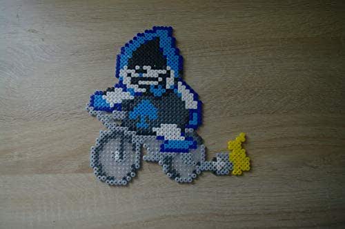 Amazon.com: Sprite Lancer deltarune/Delta rune - Hama Beads • Pixel Art ...