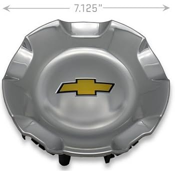 Amazon.com: 18 Inch OEM Chevy 6 Lug Machined aluminum Center Cap Hubcap ...
