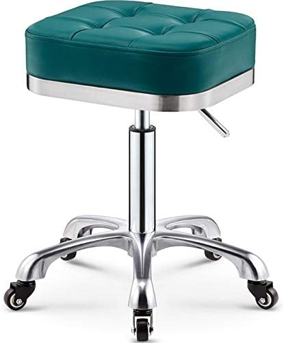 Amazon.com: JYKOO Rolling Swivel Stool with Wheels Adjustable Tall Desk ...