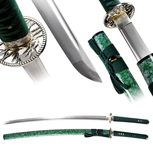 JIHPEN sword,Full Tang Katana 41-inch Katana,Handmade Samurai Sword ...