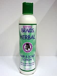 Amazon.com : Better Braids Herbal Hair & Scalp Lotion 9 Oz : Hair And ...