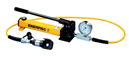 Enerpac STC-1250H Tool and Pump Set with WHC1250 Hydraulic Cutter and ...