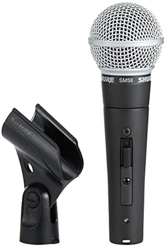 Shure SM58 Cardioid Dynamic Vocal Microphone with On/Off Switch ...