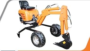360 slew Mini digger design, plans for towable backhoe excavator (steel ...