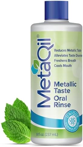 MetaQil Oral Rinse, Proven to Relieve Metallic, Bitter and Other Taste ...