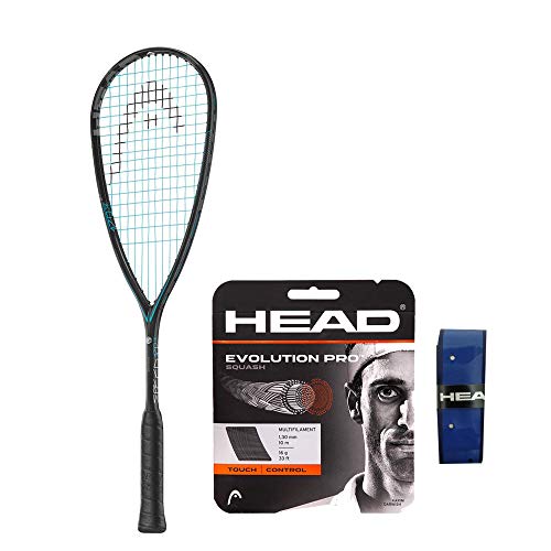 Buy HEAD Squash Racket Graphene Touch Speed 120 SB with Squash String Evolution PRO 17L Orange ...