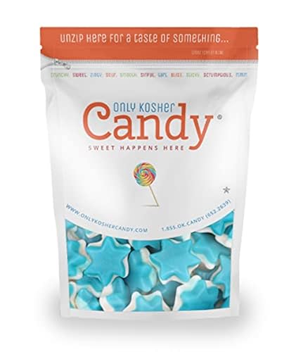 Only Kosher Candy Star of David Gummy Candy Star Shaped Assorted Candy ...