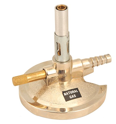 Eisco Labs Micro Bunsen Burner with Flame Stabilizer (Natural - Want It All