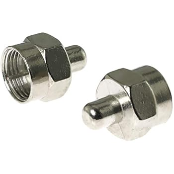 Amazon.com: E-outstanding F Type 75 Ohm Terminator 3PCS Coax Coaxial ...