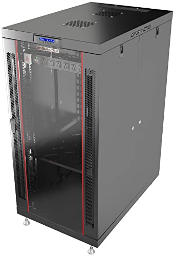 Sysracks 22U Server Rack Locking Cabinet Network Enclosure For Server ...