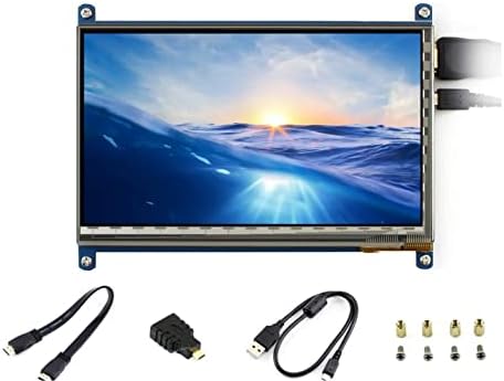Waveshare for Raspberry Pi 7 inch Capacitive Touch Screen IPS Display HDMI LCD Module 1024?600 ...