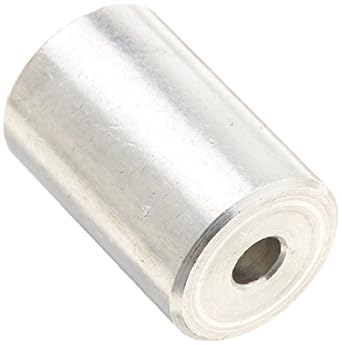 Round Spacer, Aluminum, Plain Finish, Inch, Made in US: Hardware ...
