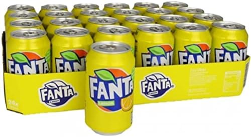 Fanta Citrus Carbonated Soft Drink, Cans, 24 x 355 ml price in Saudi ...