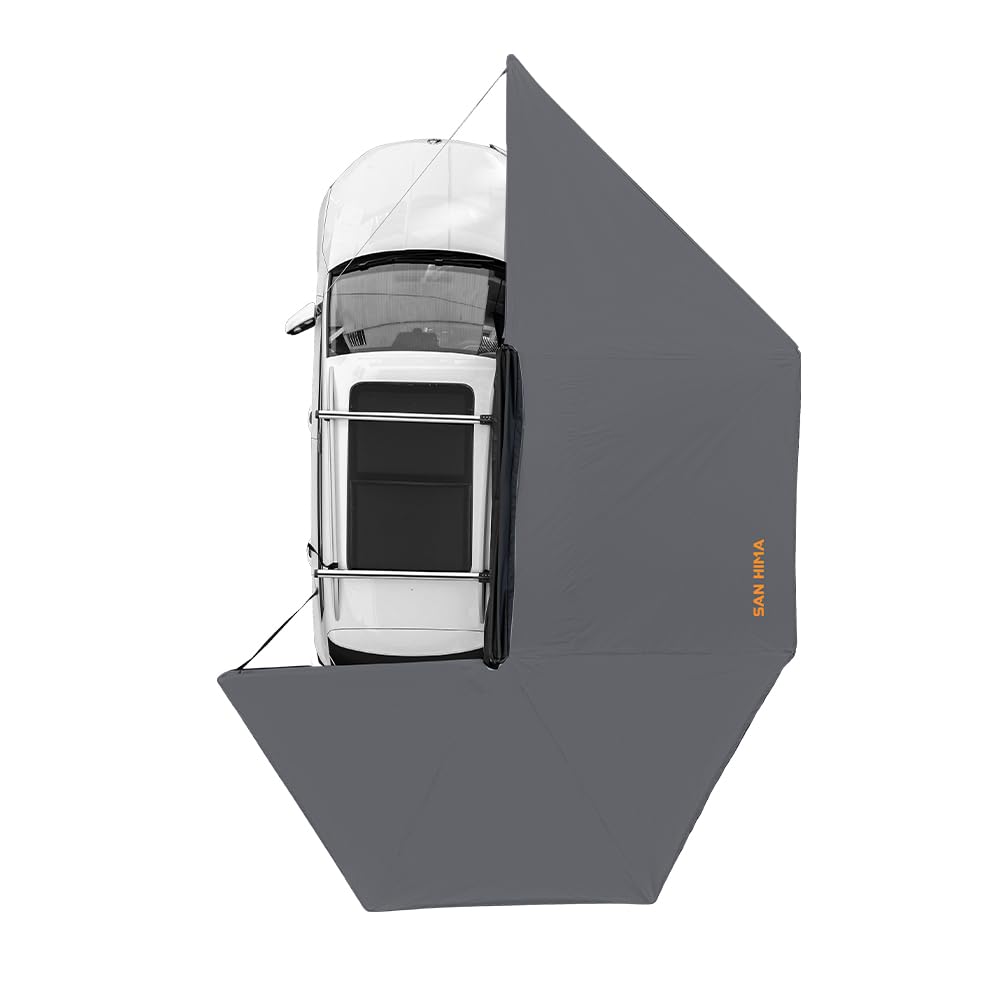 Sanhima 270 Awning Free Standing Built-in LED Light, 118.40 ft² Shelter ...