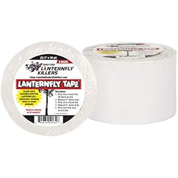 Amazon.com : Spotted Lanternfly Tape 3" X 36 Yards (2 Rolls) - The ...