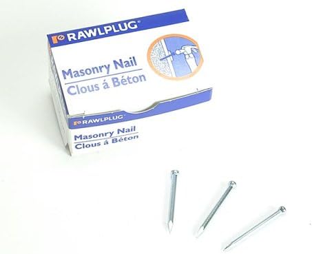 Rawlplug 04 002 Masonry Nails (100) 2.5 X 25mm (100 pieces) – BigaMart