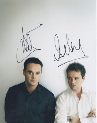 Ant and Dec signed autograph photo.: Amazon.co.uk: Kitchen & Home
