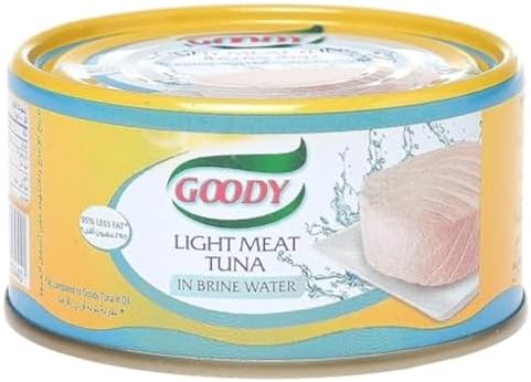 Goody Light Meat Tuna In Brine - 185gm price in Saudi Arabia | Amazon ...