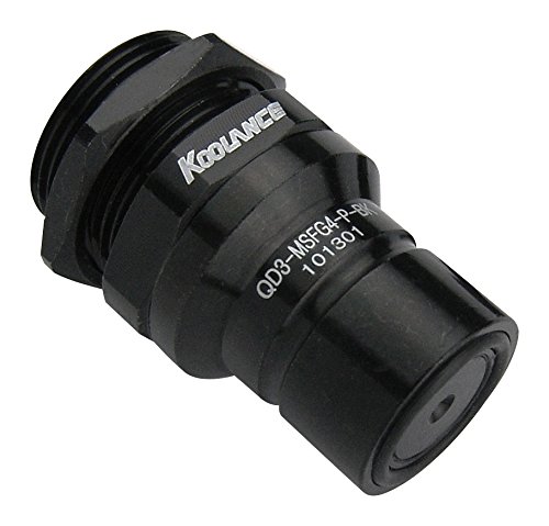 Koolance QD3-MSFG4-P-BK QD3 Male Quick Disconnect No-Spill - Want It All