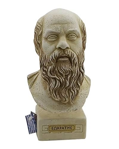 Socrates Ancient Greek Philosopher Bust Head Sculpture Casting Stone in ...
