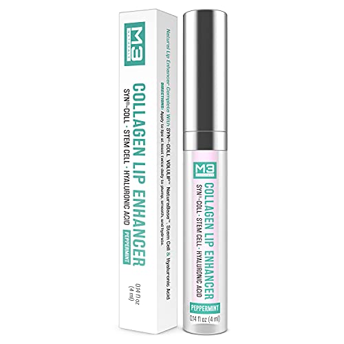 M3 Naturals Collagen Lip Enhancer with Hyaluronic Acid and Stem Cell ...