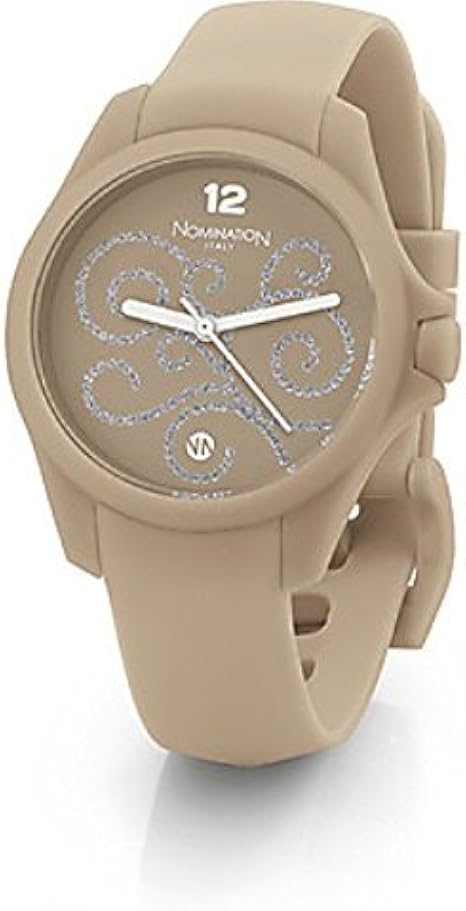Nomination Women's Analogue Quartz Watch with Silicone Strap 071211/064 ...