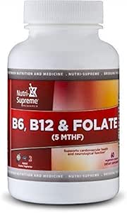 Amazon.com: B6 , B12 & Folate: Helps Maintain Normal Homocysteine ...