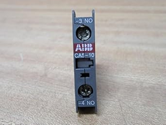 ABB CA5-10 A Aux BLK 1NO contact block: Electronic Components: Amazon ...