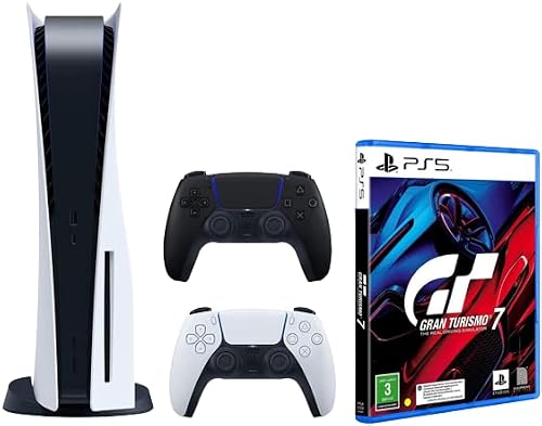 PlayStation 5 Disc Console (KSA Version) with extra Dualsense Black ...