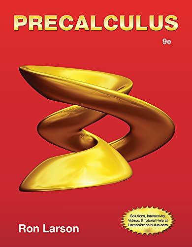 Precalculus, 9th Edition: Larson, Ron: 9781133949015: Amazon.com: Books